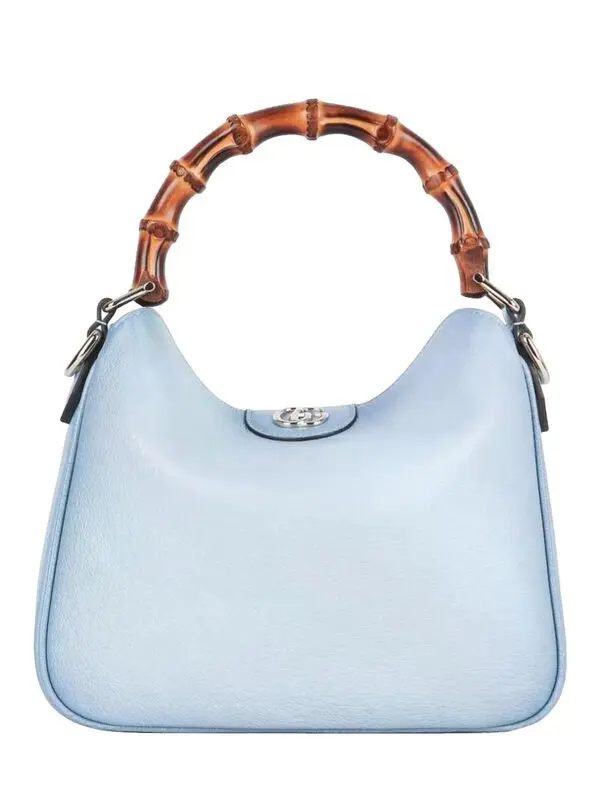Gucci Diana Small Bamboo Shoulder Bag - Blue
