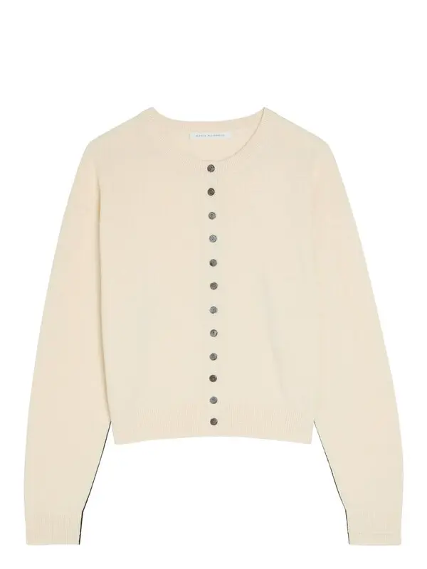Maria Mcmanus Cashmere-blend Cardigan - Off White