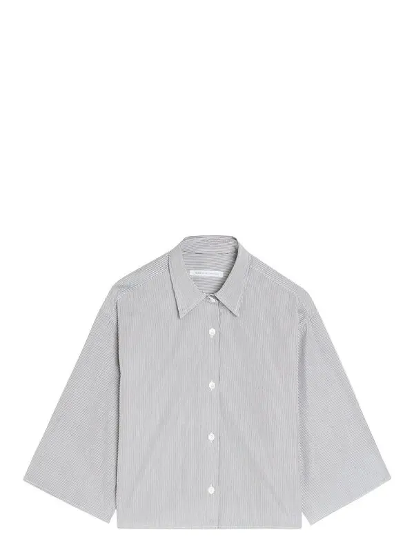 Maria Mcmanus Striped Cotton Shirt - White