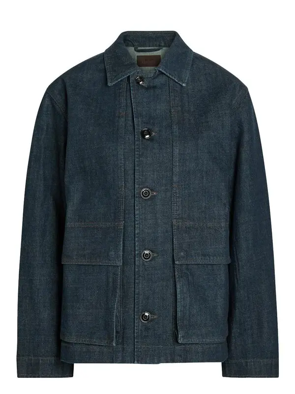 LEMAIRE Boxy Denim Overshirt - Indigo