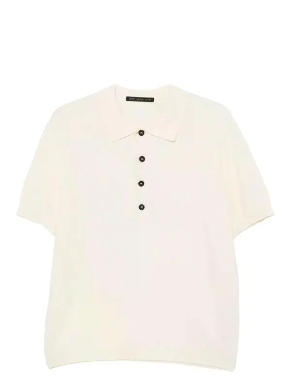 LOW BRAND Short-sleeve Polo Shirt - Neutrals