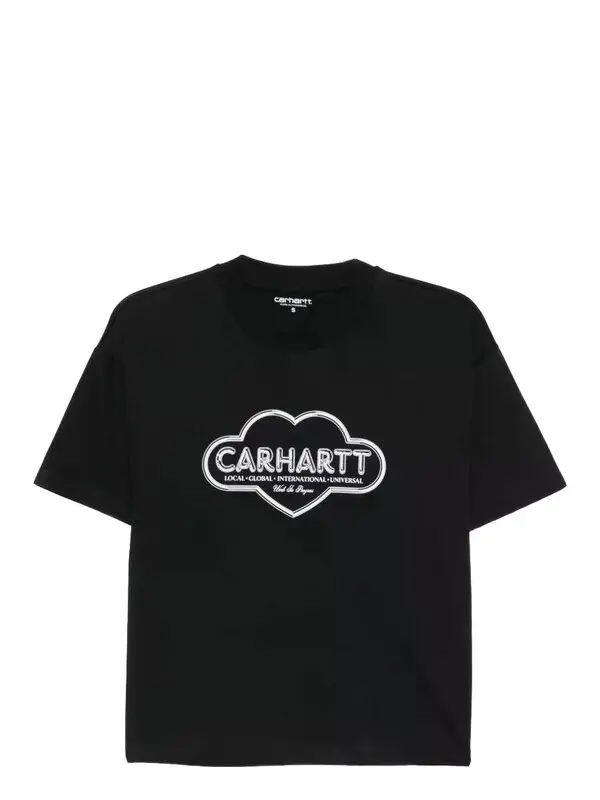 Carhartt Work In Progress Cloud Heart T-shirt - Black