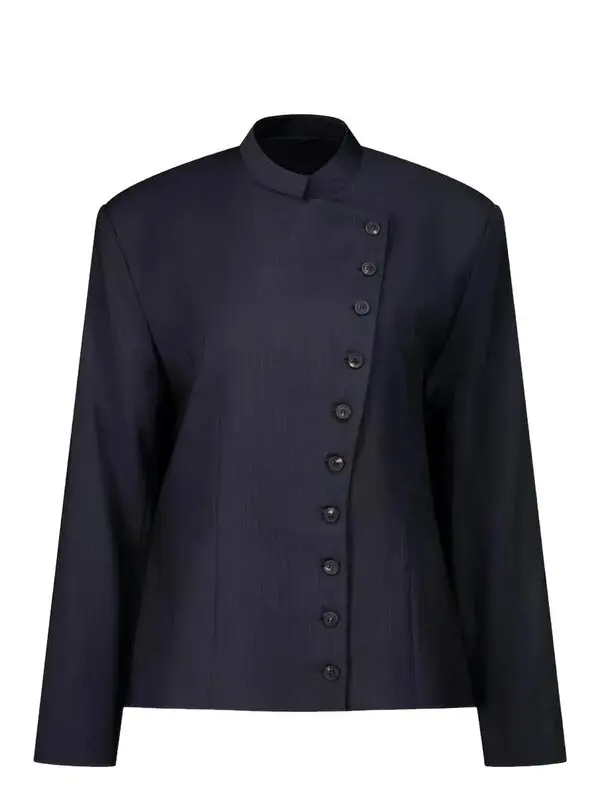 Paloma Wool Banjo Pinstripe Jacket - Blue