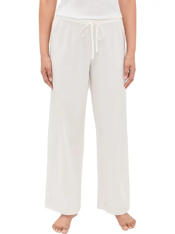 COUCOU Cotton Pants - White