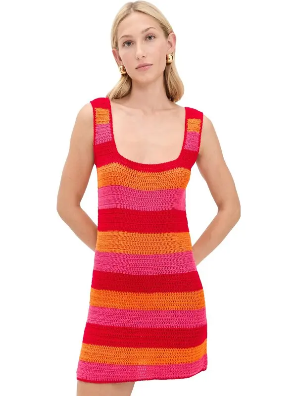 Show Me Your Mumu Day Trip Dress - Oasis Stripe