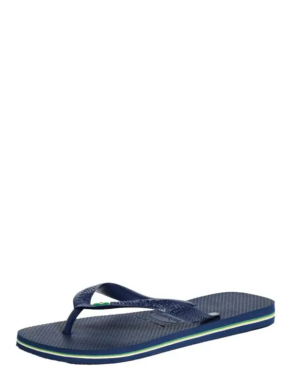 Havaianas Brazil Flip Flops - Navy Blue