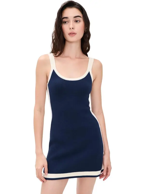 The Upside Lori Knit Mini Dress - Navy