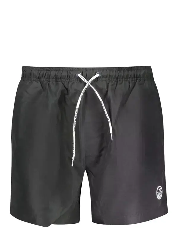 NORTH SAILS Drawstring-waist Swim Shorts - Black