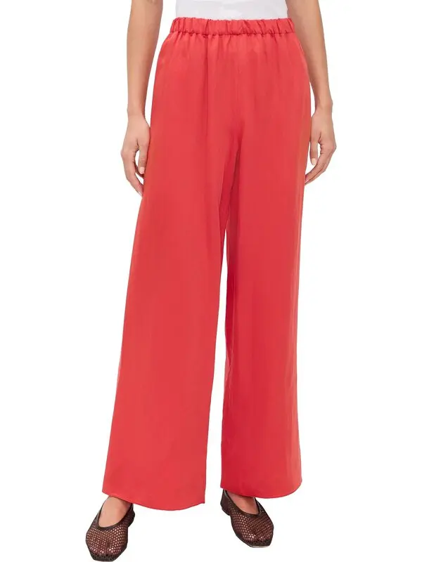 Jenni Kayne Wide Leg Trousers - Tomato