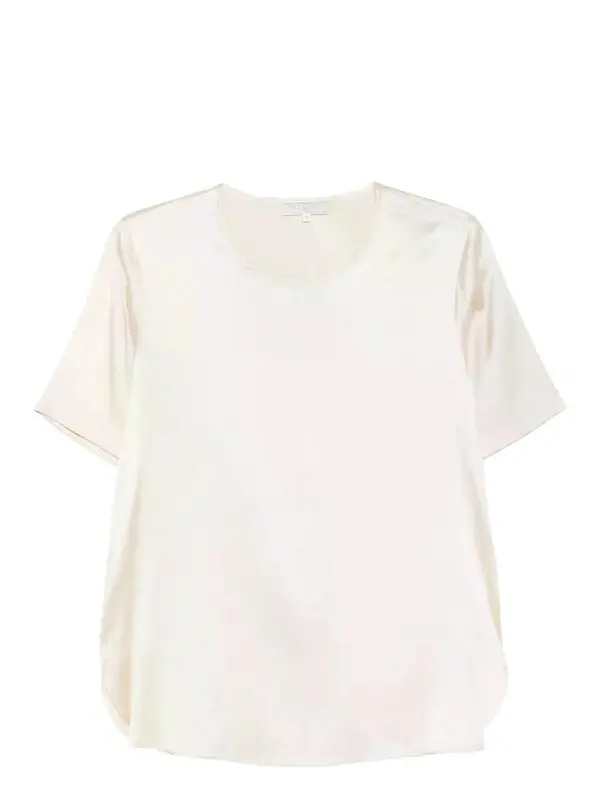 Antonelli Firenze Creta Satin-finish T-shirt - Neutrals