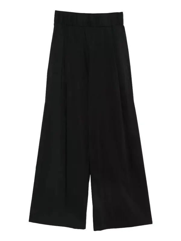 SEMICOUTURE Elasticated-waistband Trousers - Black