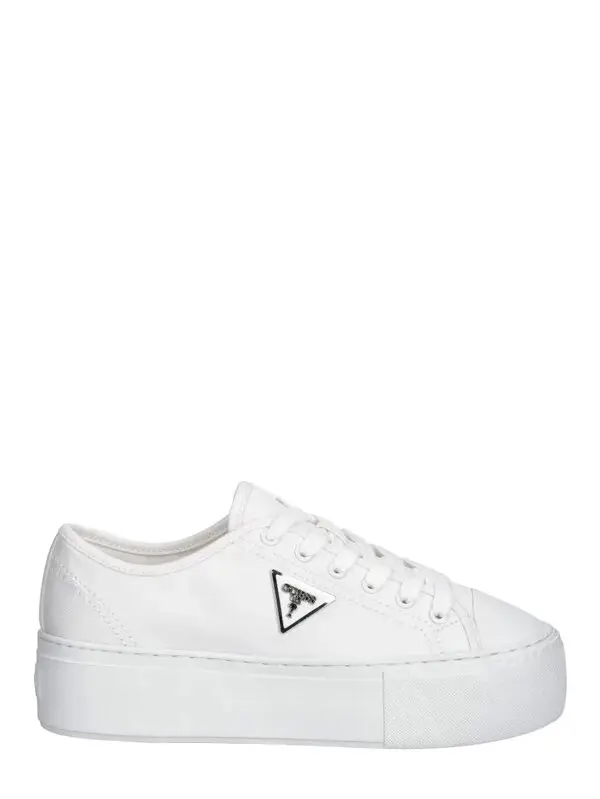 Guess Platform Sneakers - White