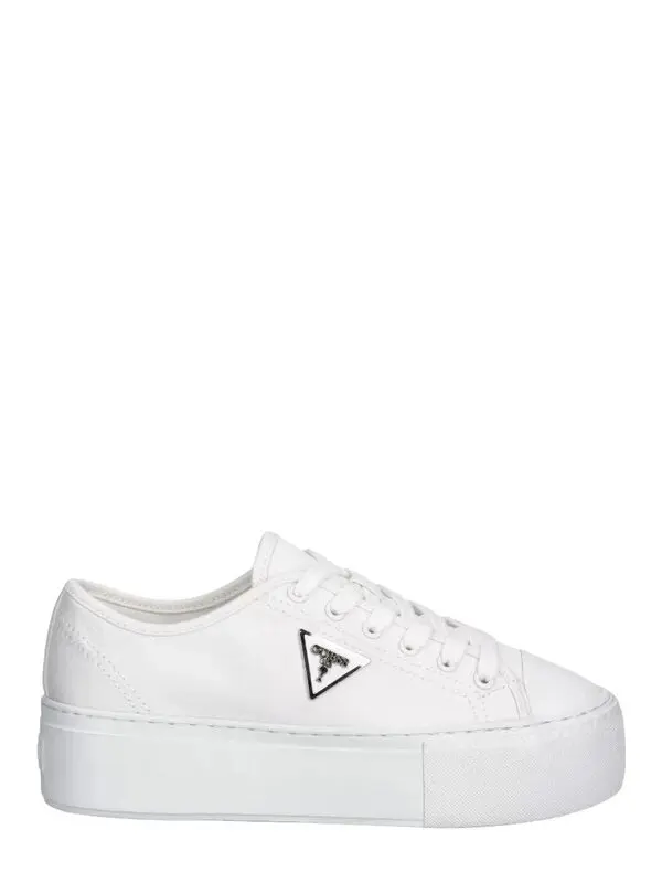 Guess Platform Sneakers - White
