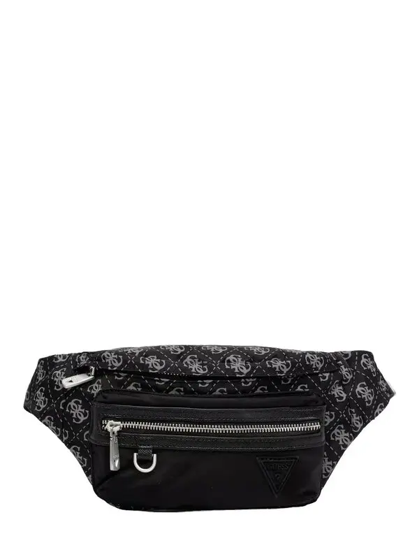 Guess Logo-patch Belt Bag - Black