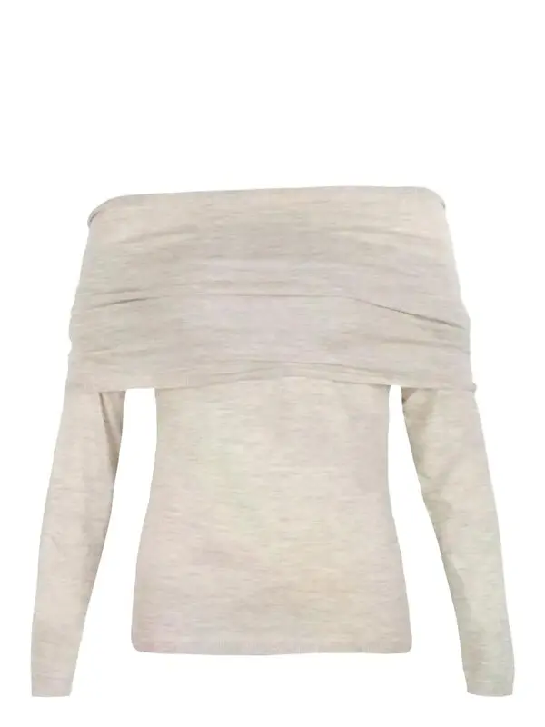 Max Mara Off-the-shoulder Sweater - Neutrals
