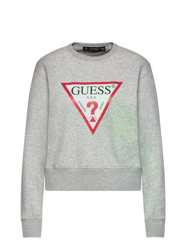 Guess Graphic-print Sweatshirt - Grey