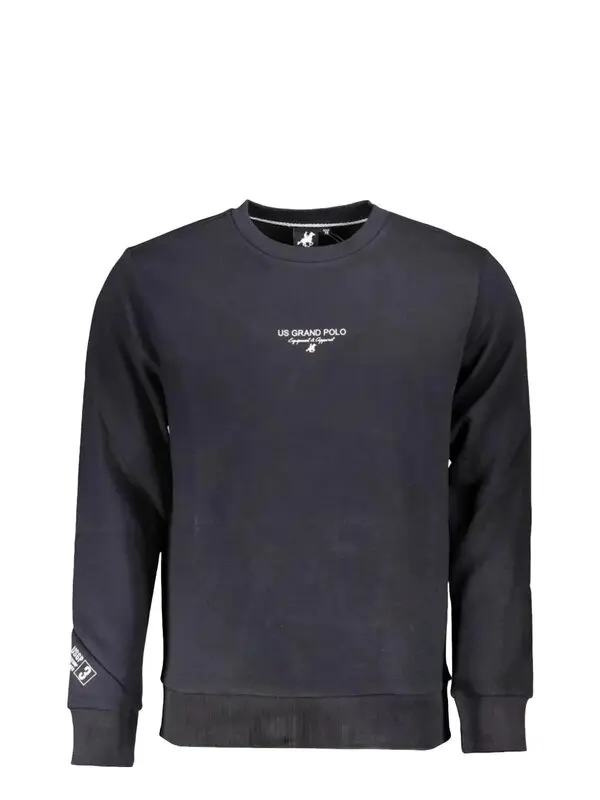 U.S. GRAND Logo-embroidered Sweatshirt - Blue