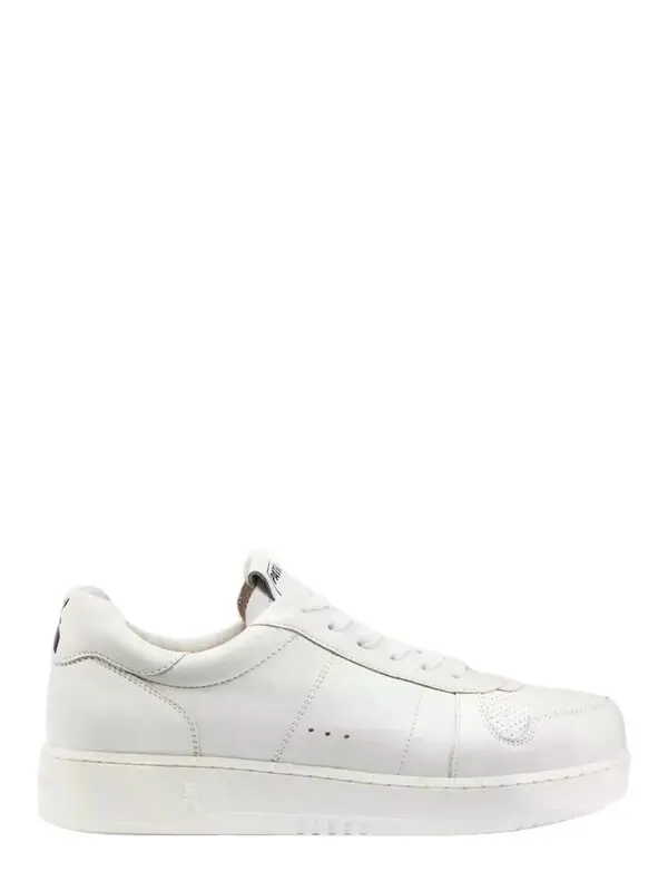 Patrizia Pepe Perforated Leather Sneakers - White