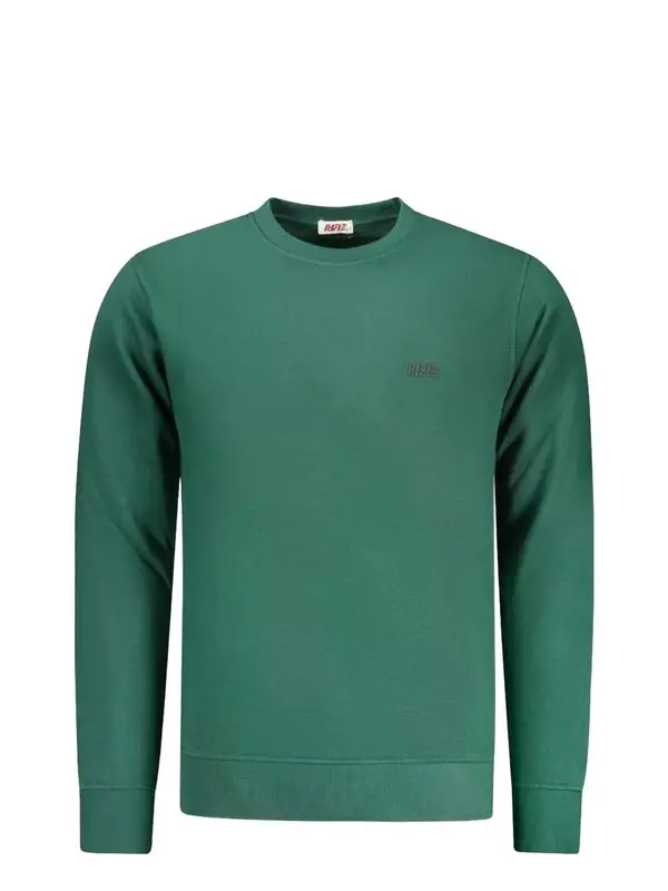 RIFLE Logo-print Cotton Sweatshirt - Green
