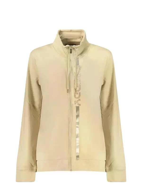 FREDDY Rhinestone-embellished Zip-up Sweatshirt - Neutrals