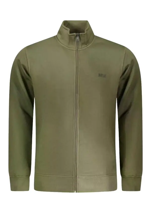 RIFLE Zip-up Cotton Sport Jacket - Green