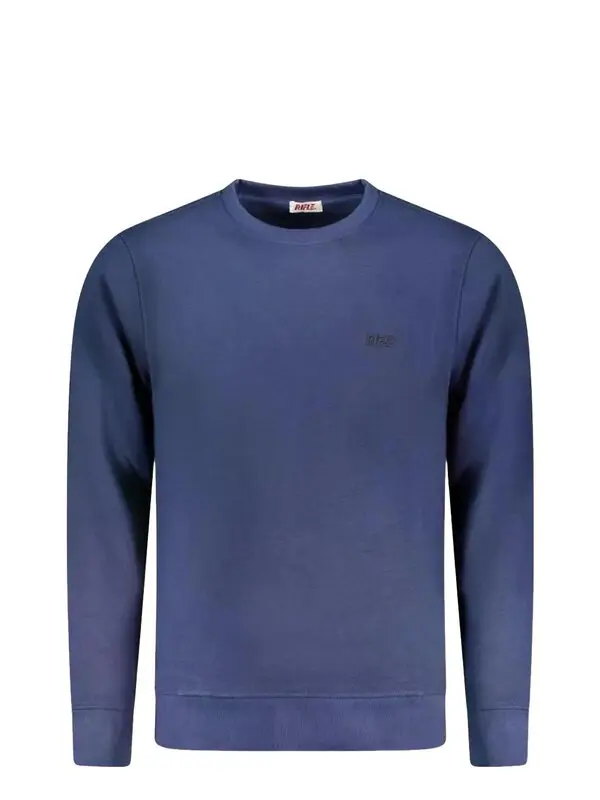 RIFLE Logo-patch Sweatshirt - Blue