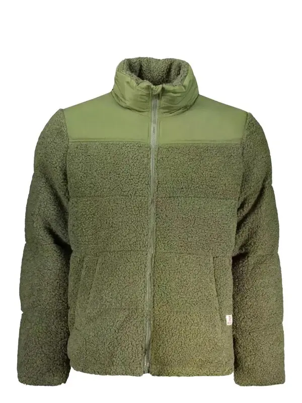 RIFLE Teddy Panelled Jacket - Green