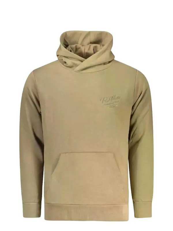 RIFLE Logo-embroidered Hoodie - Neutrals
