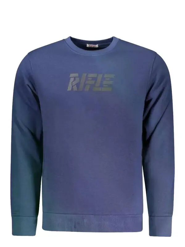 RIFLE Logo-print Sweater - Blue