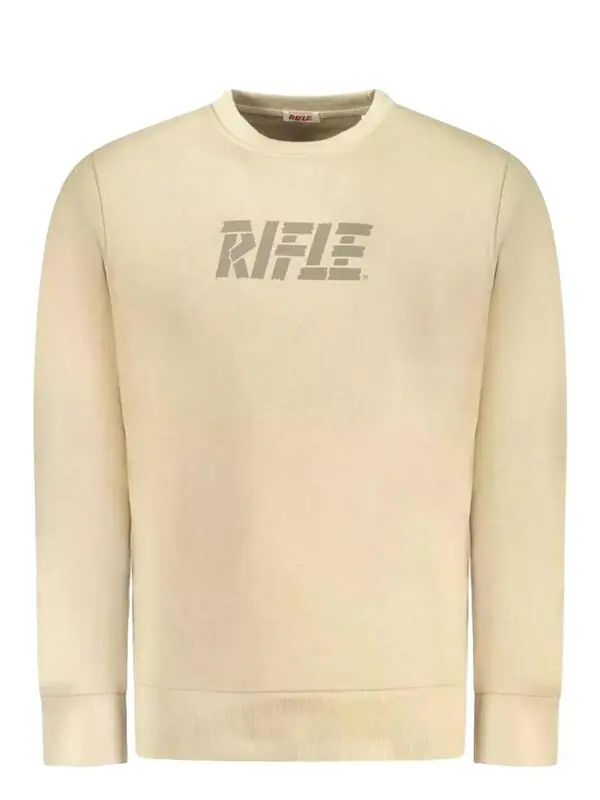 RIFLE Logo-print Pullover - Neutrals