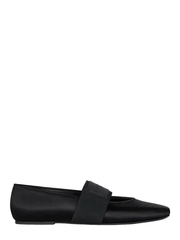 Givenchy Square-toe Ballet Flats - Black