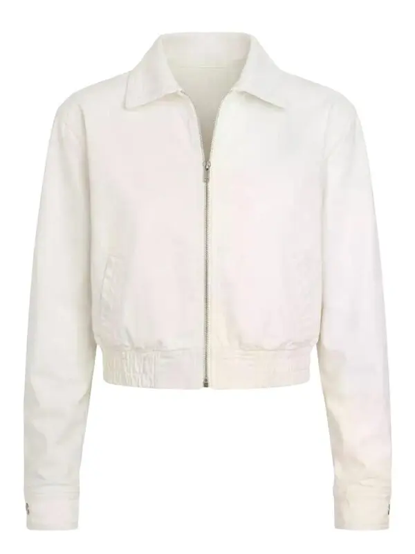 NILI LOTAN Najac Denim Jacket - Neutrals
