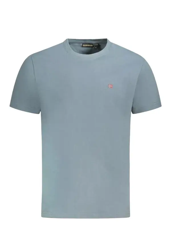 NAPAPIJRI Logo-patch Cotton T-shirt - Grey