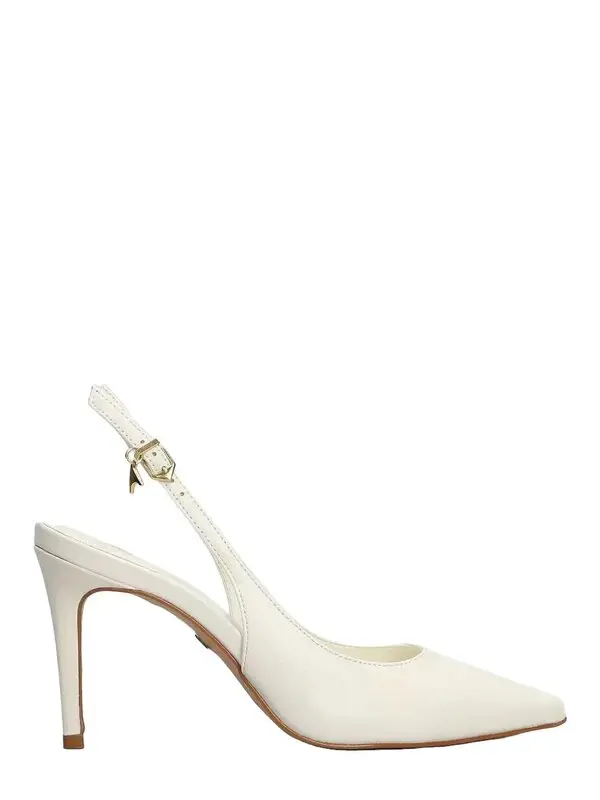 ANDREA CARRANO Pointed-toe Slingback Pumps - Neutrals