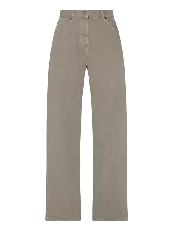 THE ROW Finbar Straight-leg Jeans - Neutrals