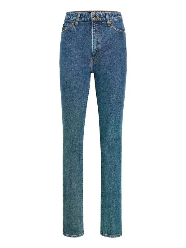 Khaite Daria Straight-leg Jeans - Blue