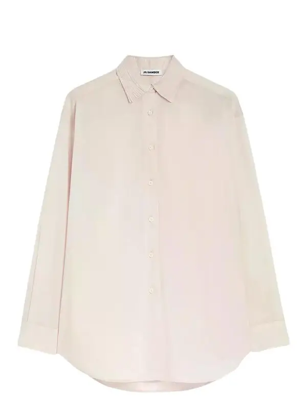 JIL SANDER Cotton Shirt - Neutrals
