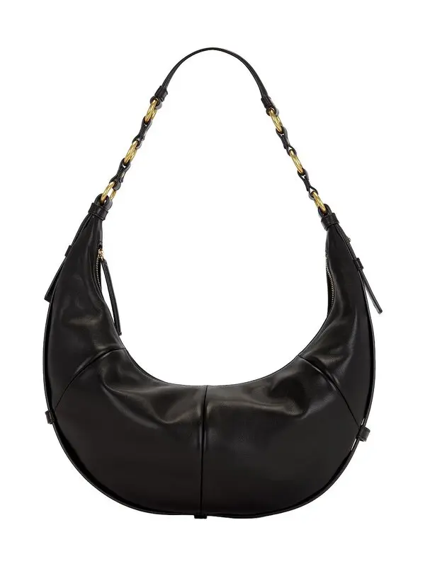Saint Laurent Saharienne Hobo Bag - Noir