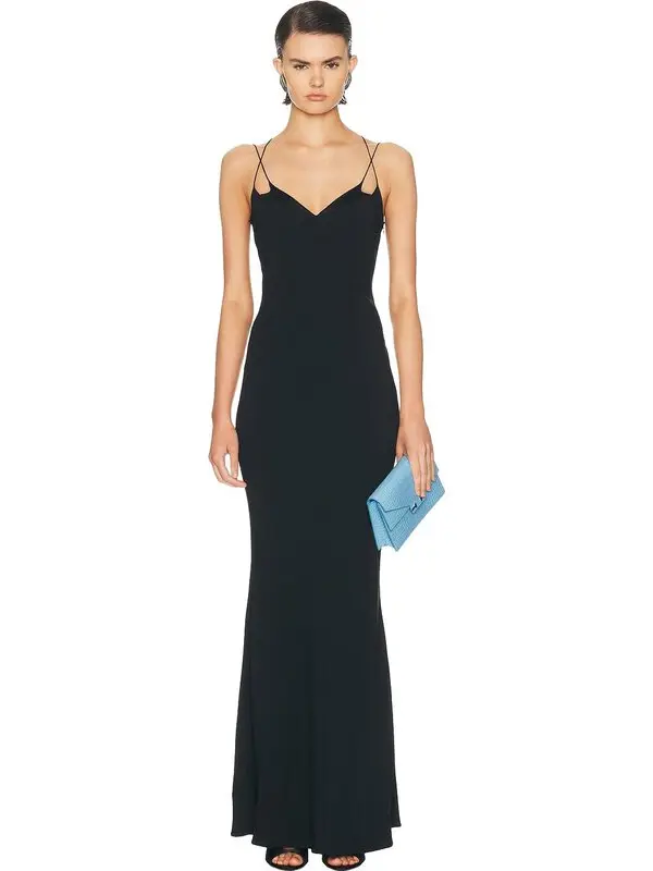 TOM FORD Cocktail Slip Dress - Black