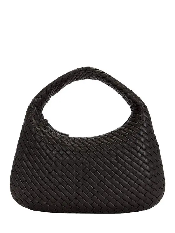 Bottega Veneta Veneta Bag - Espresso & Muse Brass