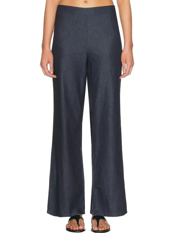 SIMONMILLER Pia Chambray Pant - Indigo