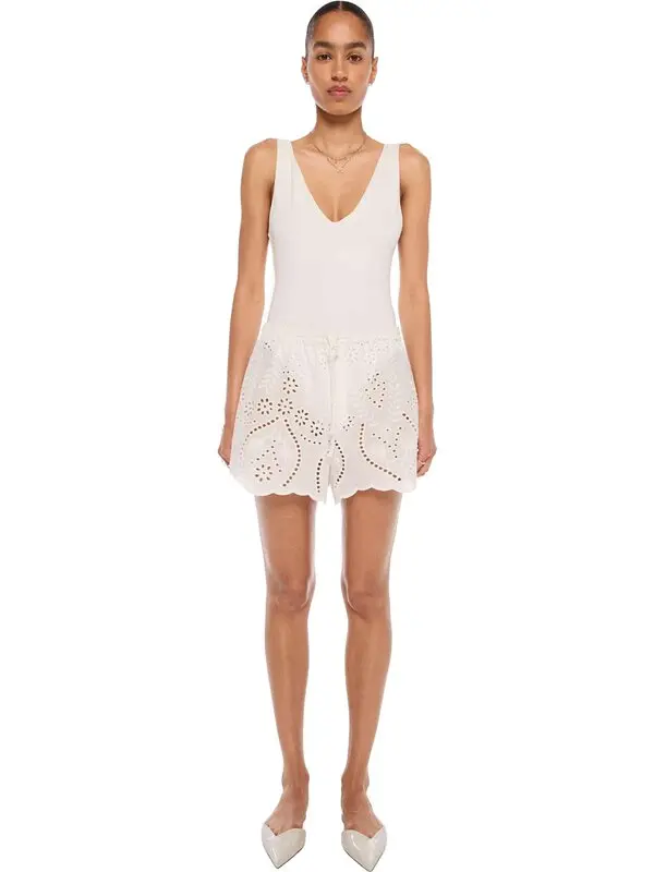 Natalie Martin Jasper Shorts - White