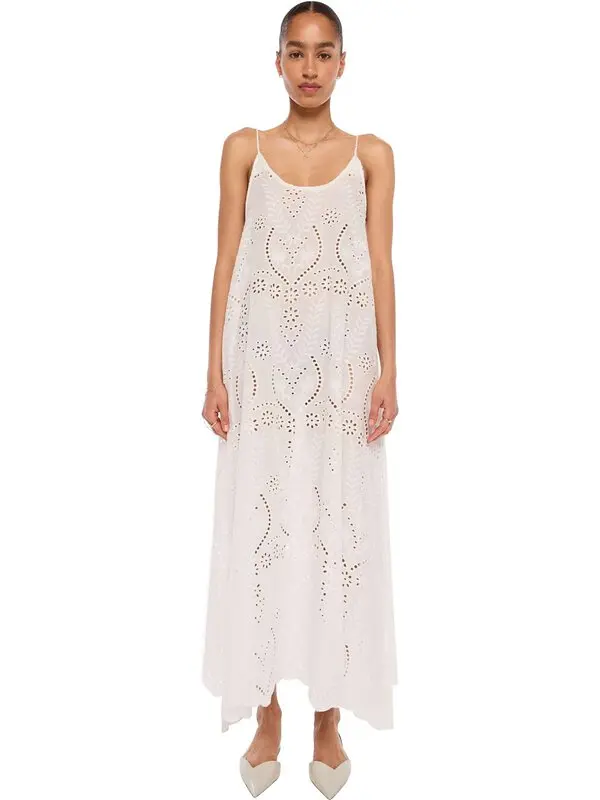 Natalie Martin Heather Maxi Dress - White