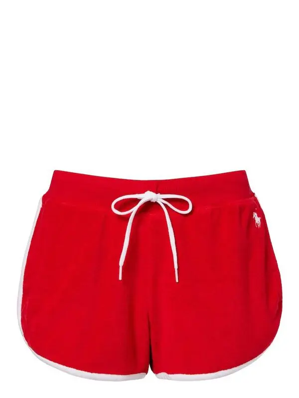 Polo Ralph Lauren Cotton-blend Terry Shorts - Red