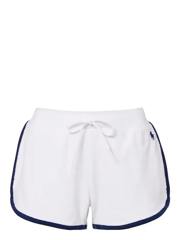 Polo Ralph Lauren Cotton-blend Terry Shorts - White