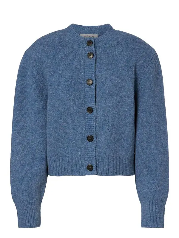 RÓHE Wool Cardigan - Blue