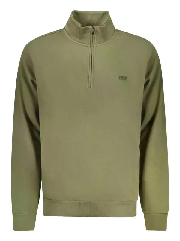 RIFLE Quarter-zip Sweater - Green