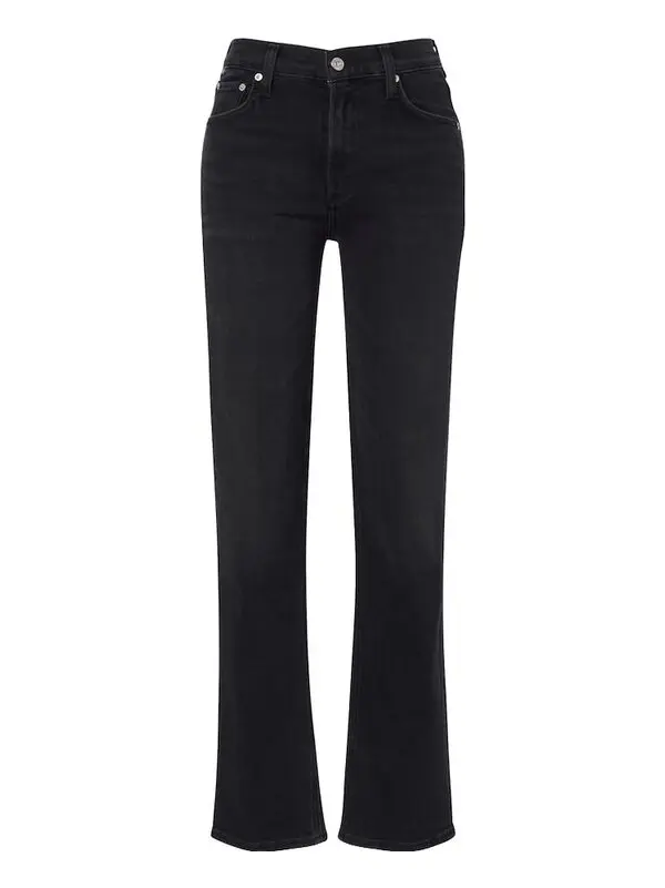 Citizens Of Humanity Palma Straight Jeans - Black