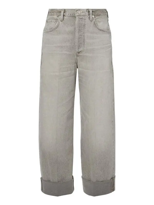 Citizens Of Humanity Ayla Wide-leg Jeans - Grey