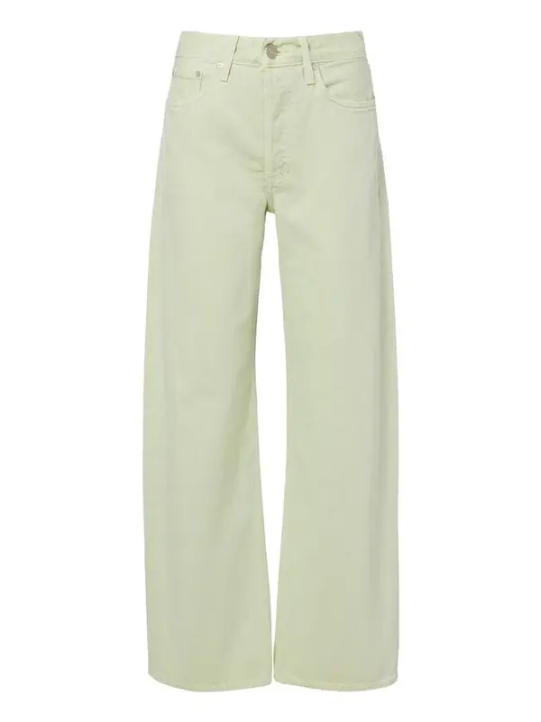 AGOLDE Arc Wide-leg Jeans - Green